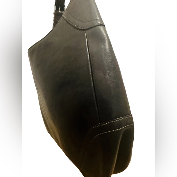 Coach | Bags | Coach Hamilton Black Leather Hobo Shoulder Bag F280 ...